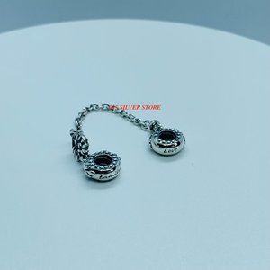 Pandora | Jewelry | Pandora Heart Family Tree Safety Chain 799293c0 ...